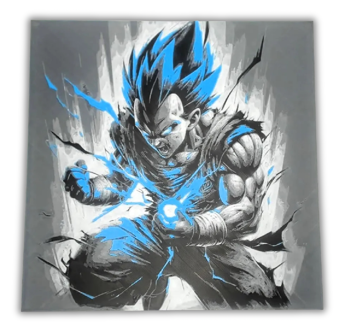 Vegeta – Blue Eruption Edition – Layered Art